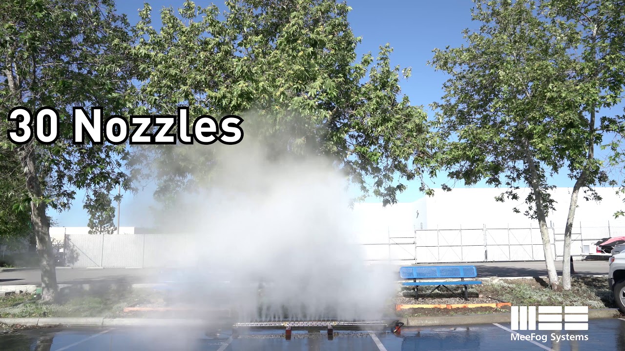 MeeFog Nozzle Comparison - YouTube