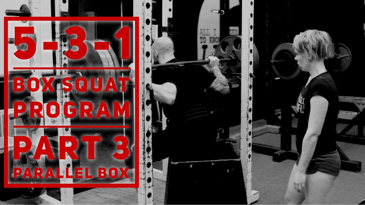5-3-1 BOX SQUAT PROGRAM - PART 3 - PARALLEL BOX - YouTube