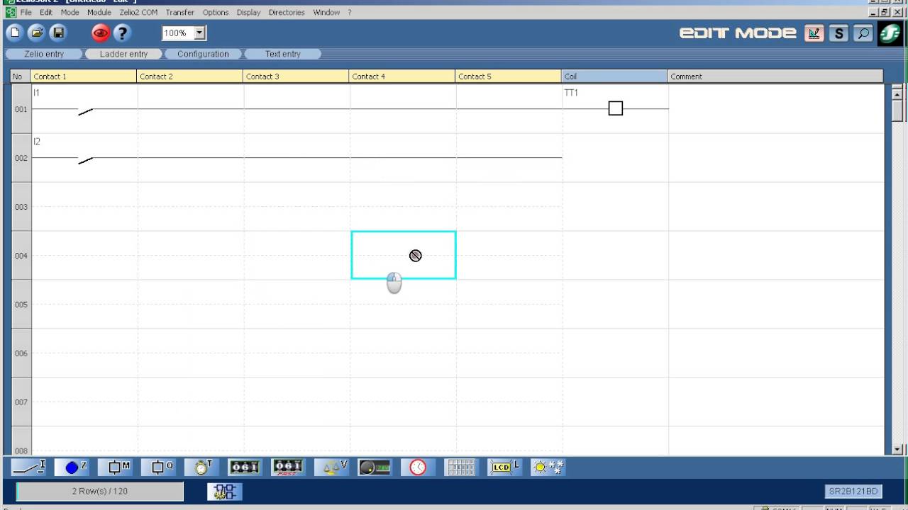 Belajar Smart Relay Zelio 3 ( Timer 7 ) - YouTube