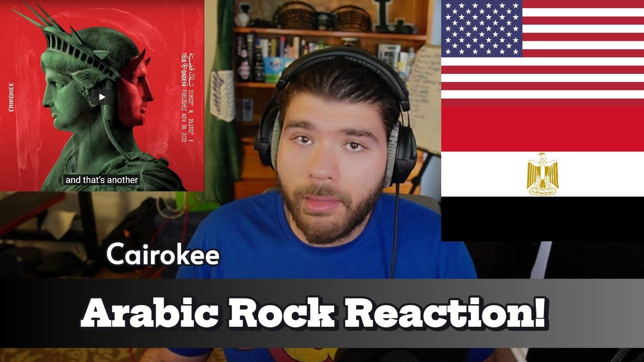 American Reacts to Cairokee: Telk Qadeya - Egyptian Rock - ردة فعلي على ...