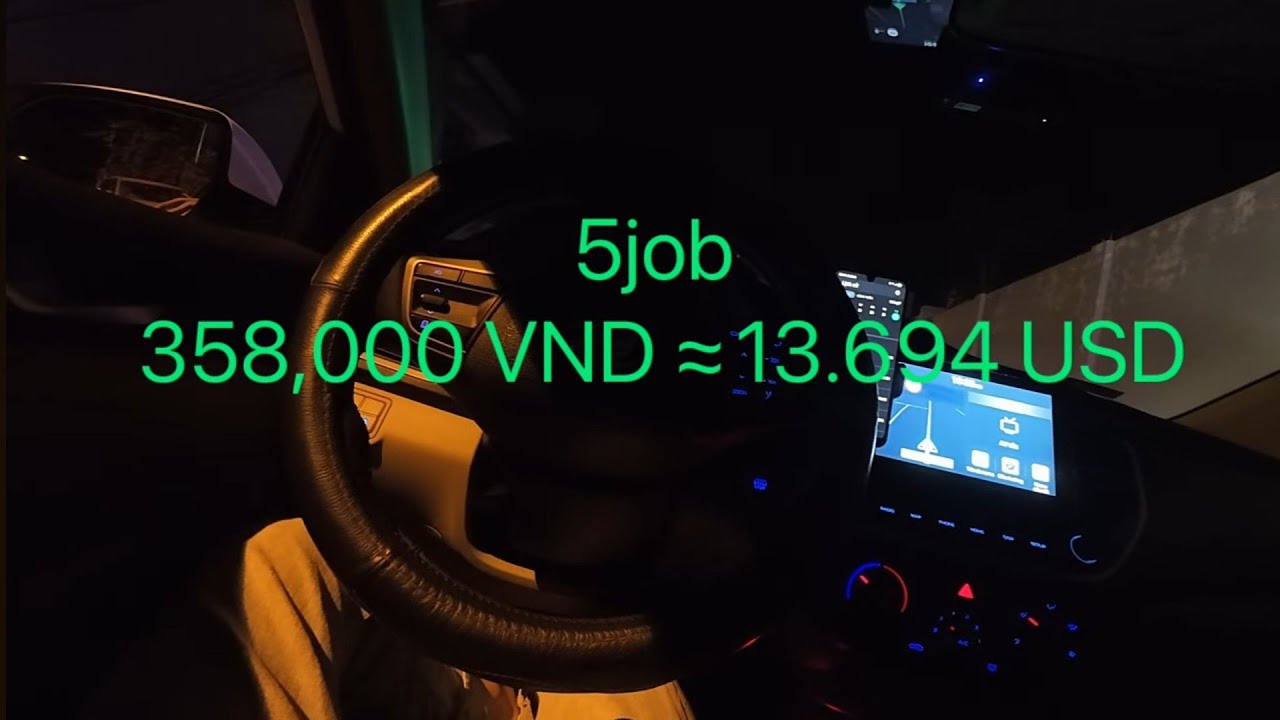 Hành trình kiếm 150tr từ grap car 2025 |How I Made $6000 Driving ...