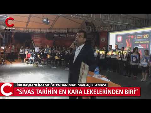 İmamoğlu'ndan Madımak açıklaması: Tarihin en kara lekelerinden biri