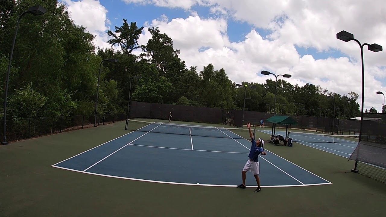 Adriens summer tennis highlights - YouTube