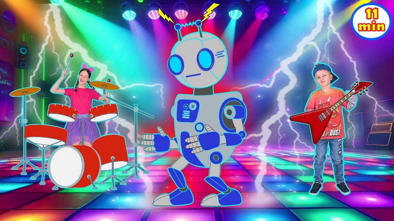 Dance kids party: Robot Dance + More Original & Classic Dance Songs for ...