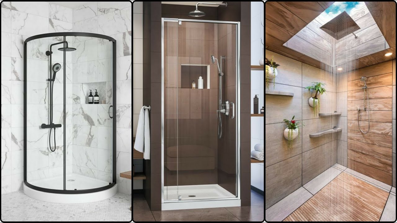 Modern Bathroom Glass Shower Enclosure Ideas 2022| Bathroom Framed ...