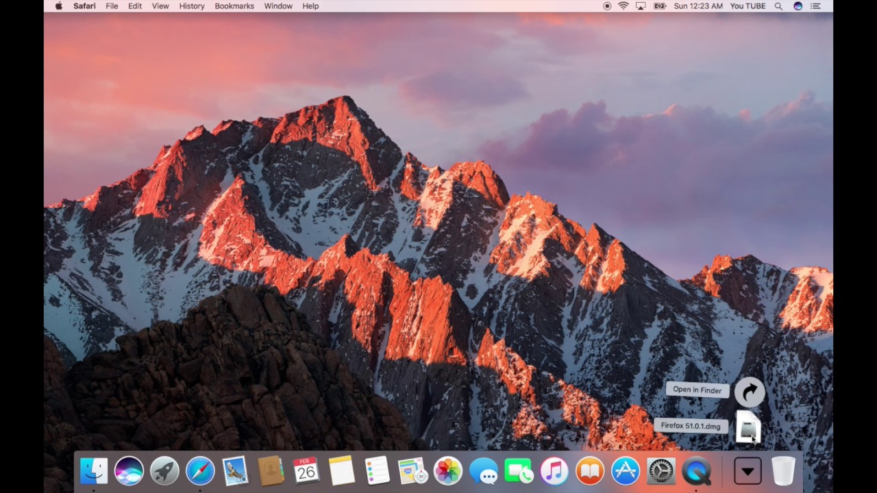 How to install Mozila Firefox on macOS Sierra - YouTube