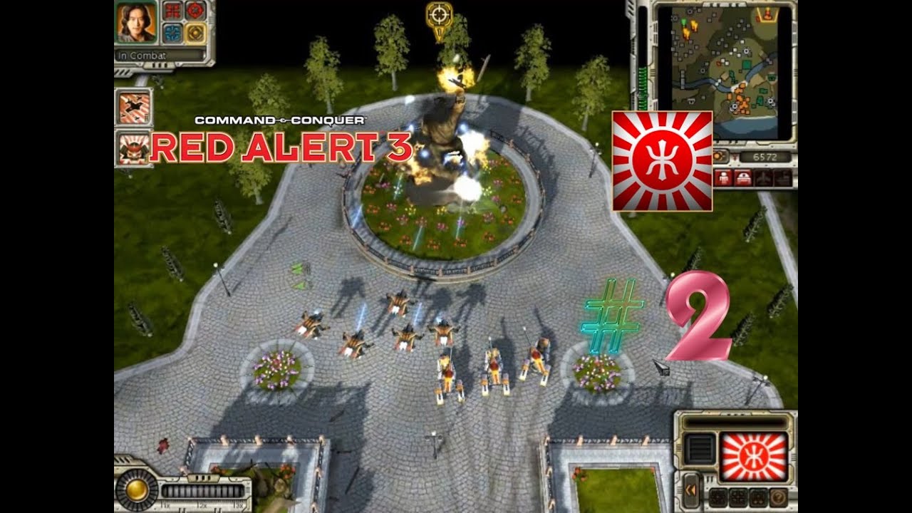 Red Alert 3 Empire Campaign #2 - บุกโจมตีอีกครั้ง พร้อมทั้งคุ้มกันรถ ...