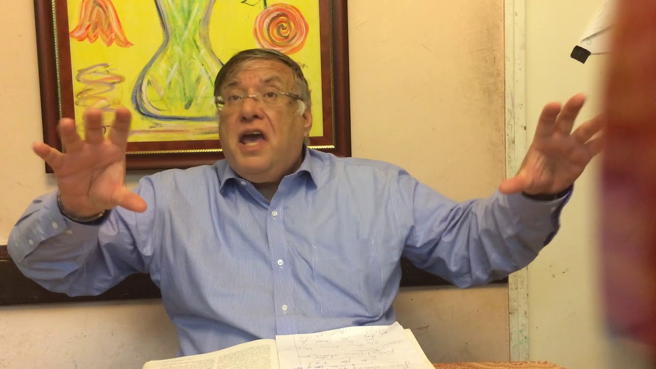 Rabbi Machlis Pirkei Avot Chapter 3 Mishnah 1 Part 2 הסתכל בשלושה דרכים ...