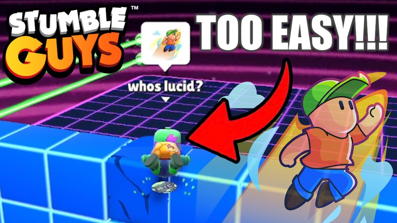 How to Super Power Jump Wall Hop in Stumble Guys Block Dash! - YouTube