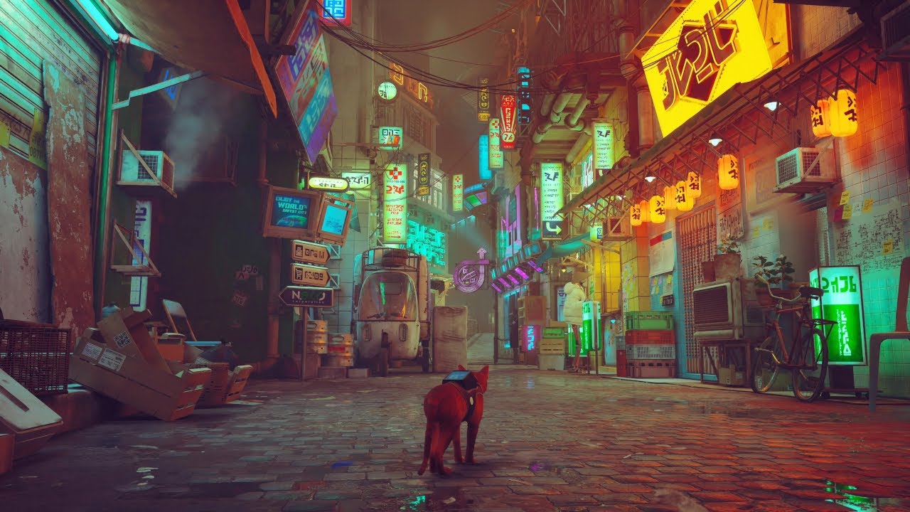 Finally get to play Stray!! - YouTube