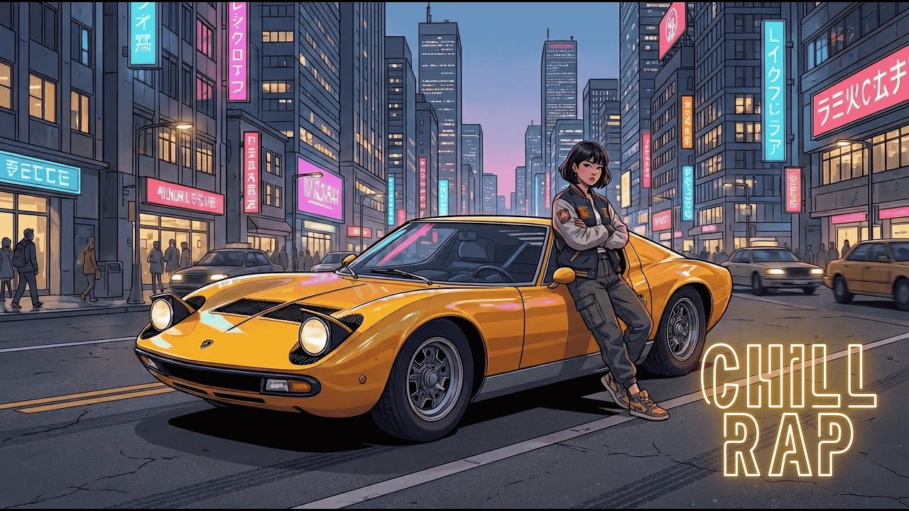 Chill Rap Vibes - Midnight Neon — chill beats for late night grind and ...