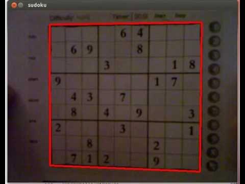 Sudoku Solver - OpenCV - YouTube