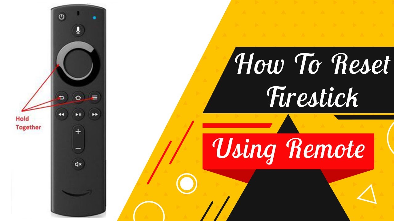 How to Restart Firestick Using Remote 2025 [New Method] - YouTube