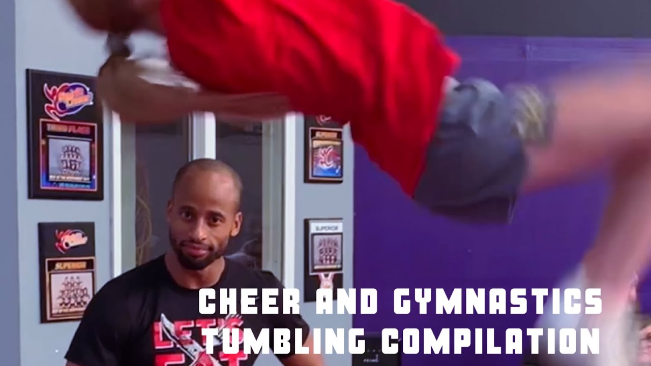 Cheer and Gymnastics Tumbling and Flips - YouTube