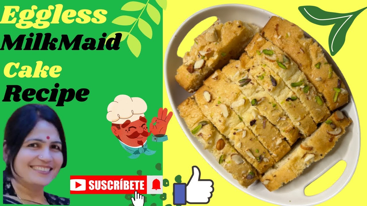 Eggless MilkMaid Cake Recipe 😋 - YouTube