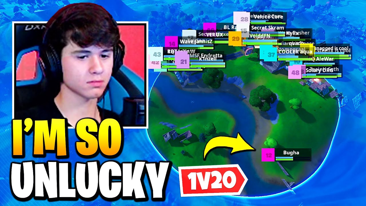 Everyone *SHOCKED* After Bugha's UNLUCKIEST Moment EVER | Fortnite ...