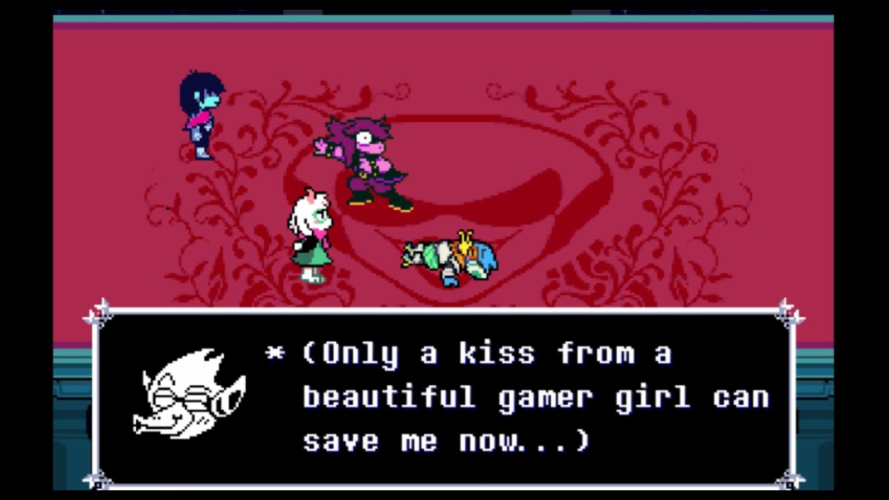 "Only a kiss from a beautiful gamer girl can save me..." - YouTube