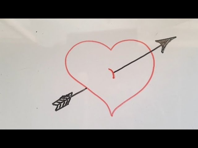 Comment Dessiner Un Coeur Avec Une épée étape Par étape How To