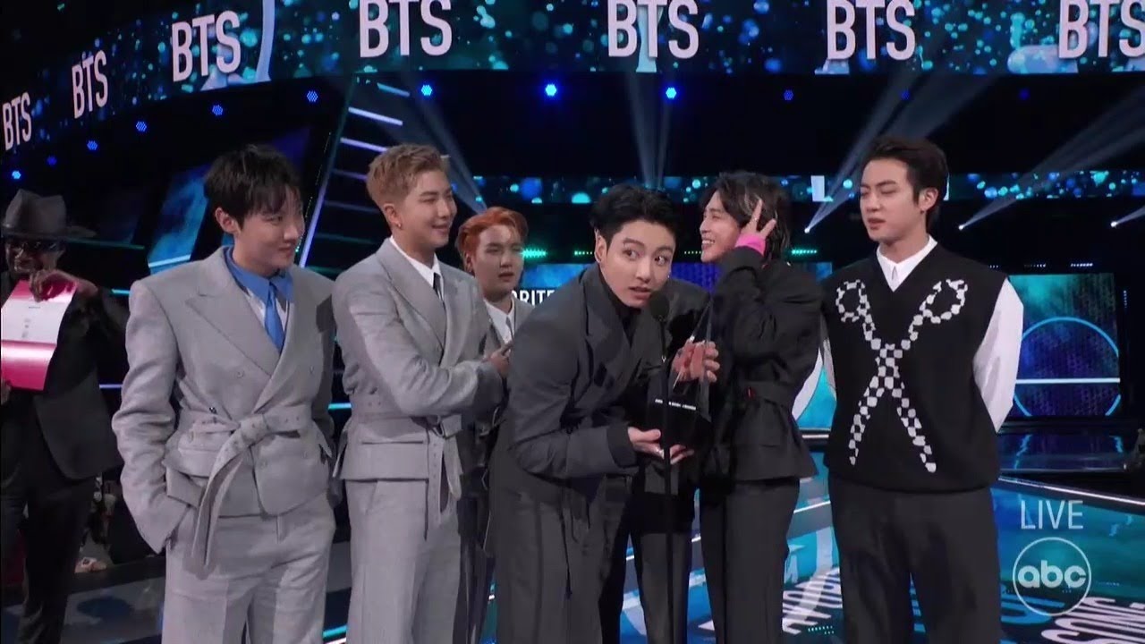 BTS Favorite Pop Duo/Group - YouTube
