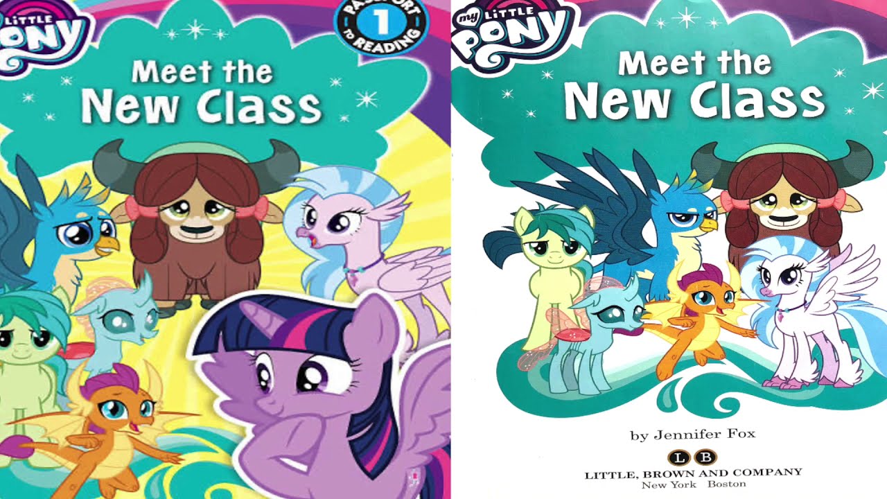 My Little Pony - Meet the New Class - Kids read aloud storybook - YouTube