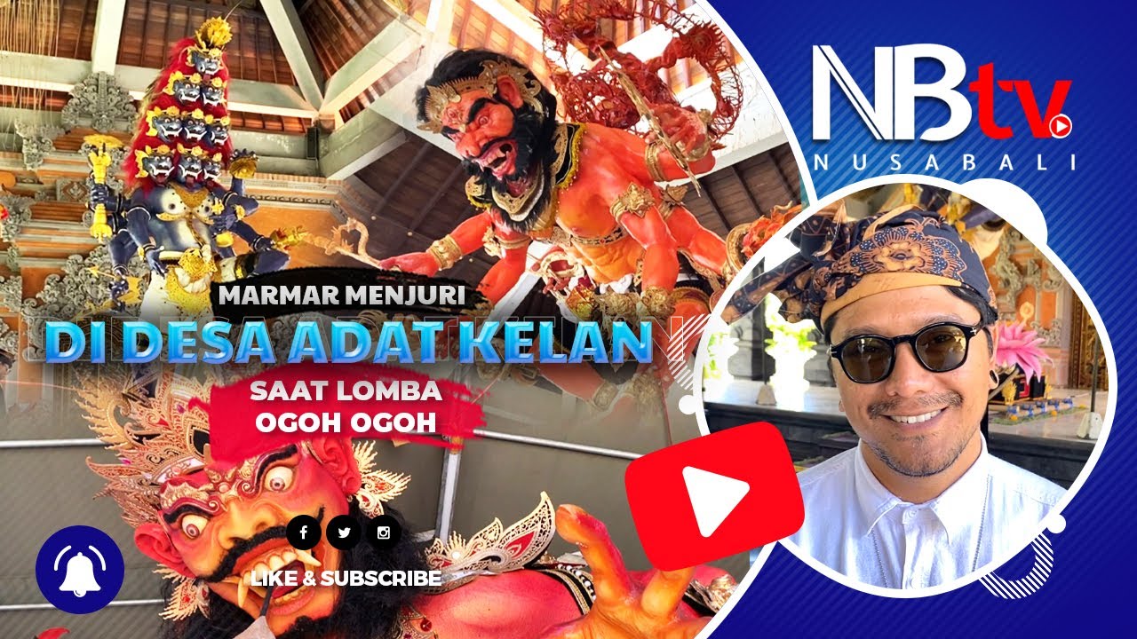 Masukan Marmar Kepada Peserta Lomba Ogoh-Ogoh Di Desa Adat Kelan - YouTube