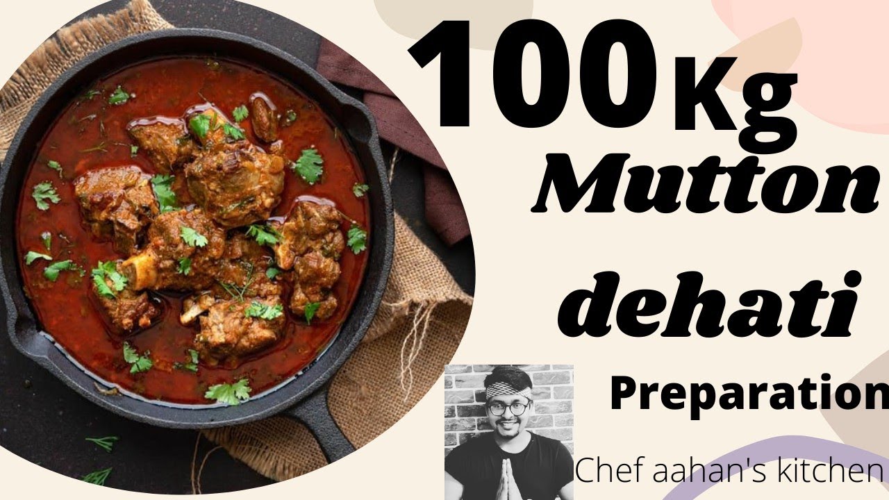 100 kg mutton dehati | मीट | mutton recipe #mutton #muttonpreparation # ...