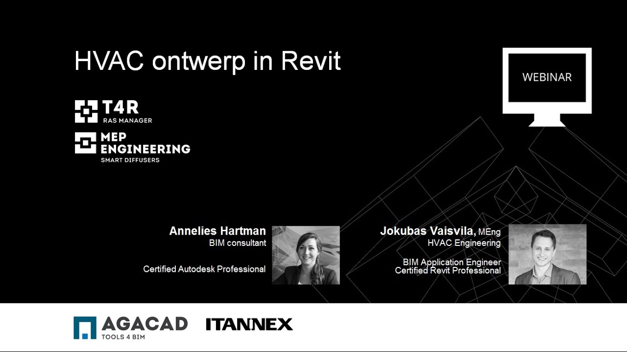 AGACAD - ITANNEX webinar - HVAC ontwerp in Revit - YouTube