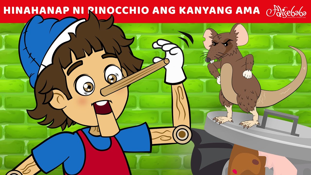 Hinahanap Ni Pinocchio Ang Kanyang Ama | Engkanto Tales | Filipino ...
