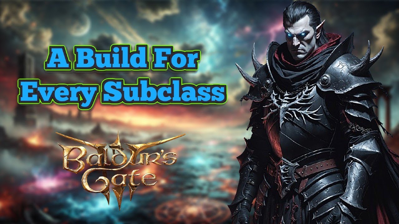 A Build for Every Dark Knight Mod Subclass | Baldur's Gate 3 Builds ...