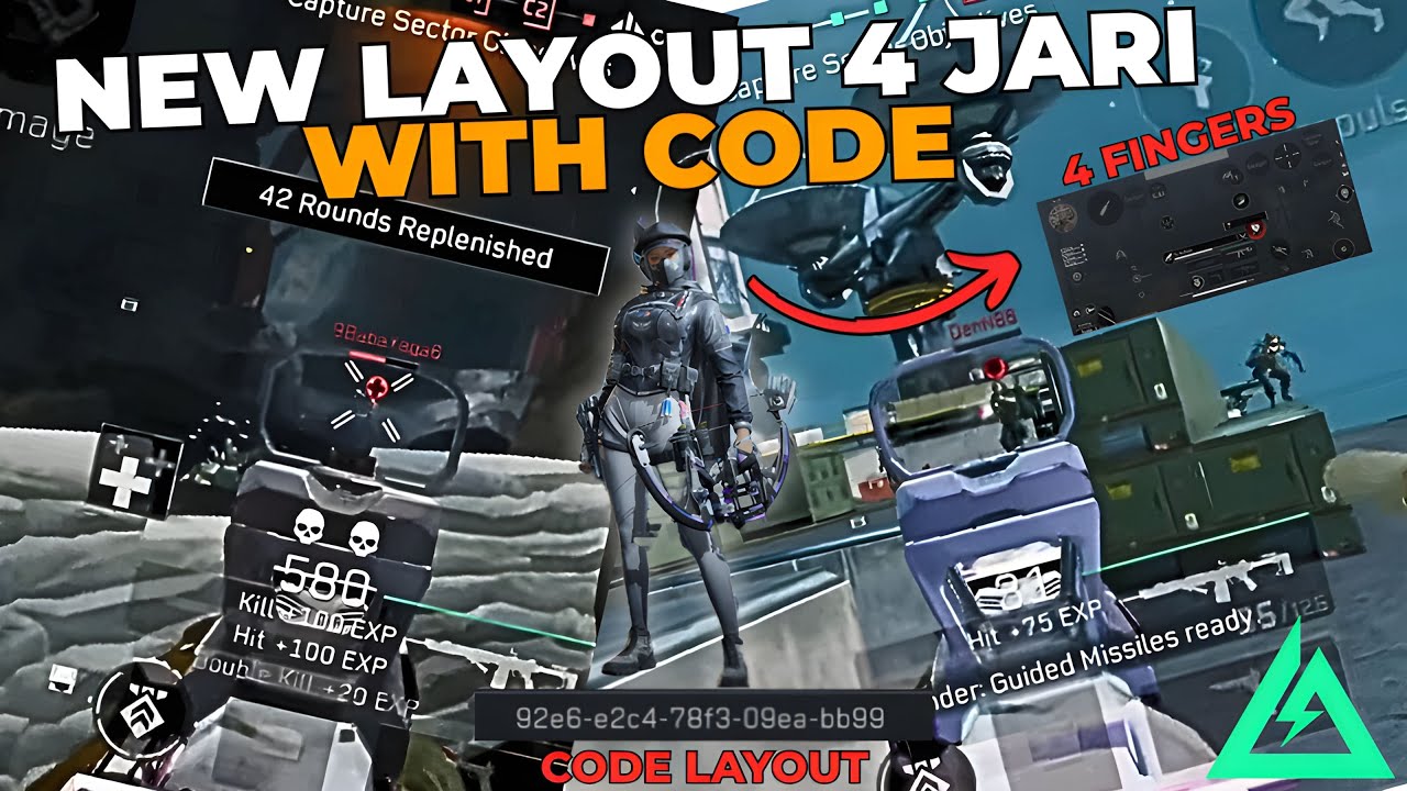 BEST NEW LAYOUT ( 4 FINGERS ) - Delta Force Mobile - YouTube