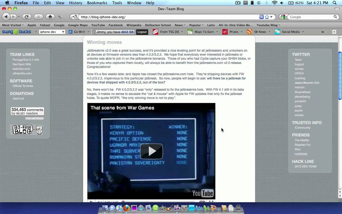 iOS 6.1 / 6 / 5 / 4.0.2 / 3.2.2 Jailbreak, iPhone Dev Team (iPhone ...