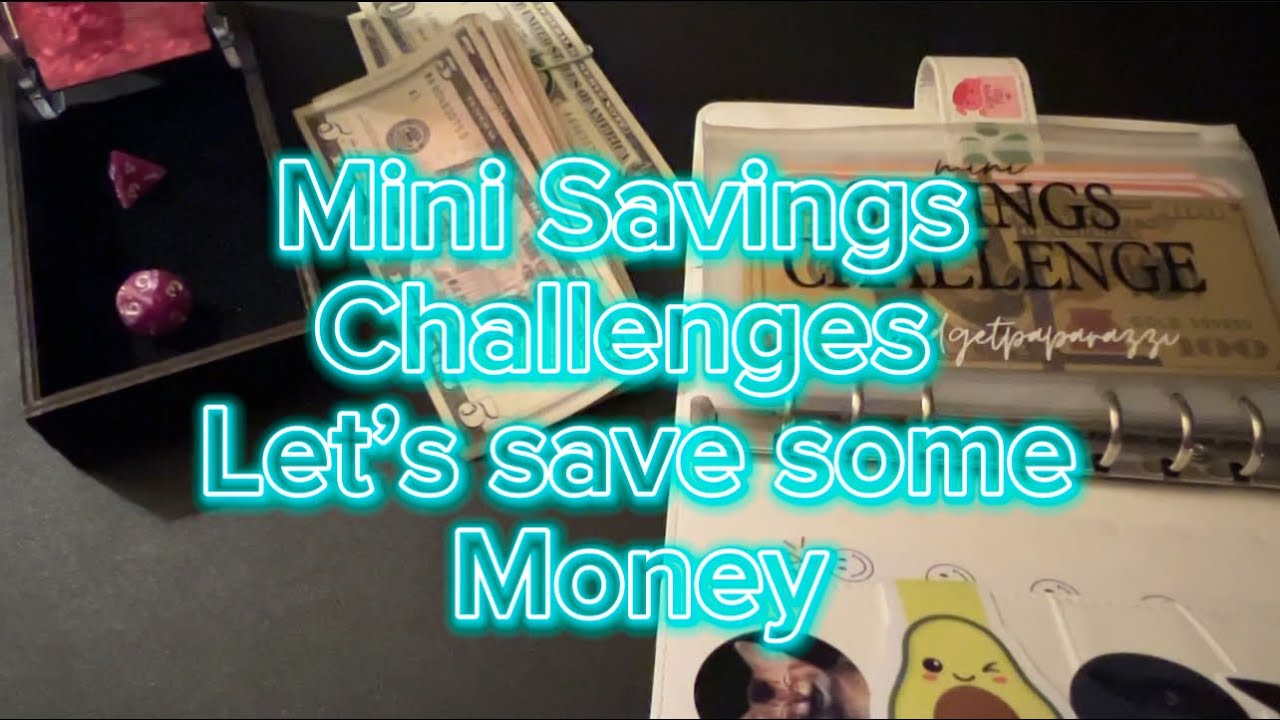 Watch how small amounts really add up /Mini Savings Challenges Cash ...