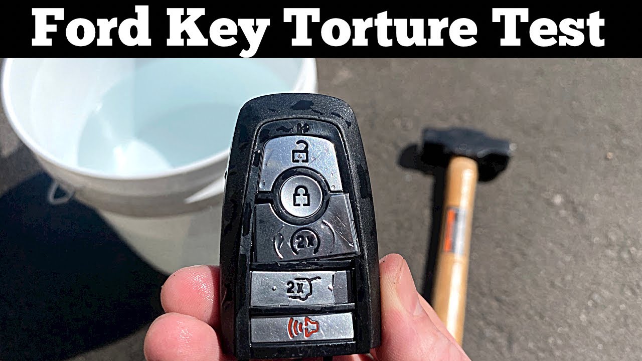 Ford Key Fob Torture Test - What Happens If I Drop Keys In Water, Run ...