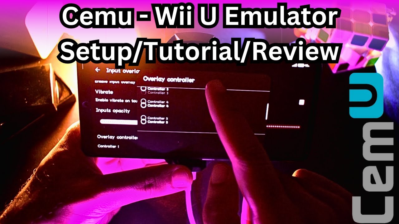 Cemu - Wii u Emulator android Setup Guide / Tutorial / Review - YouTube