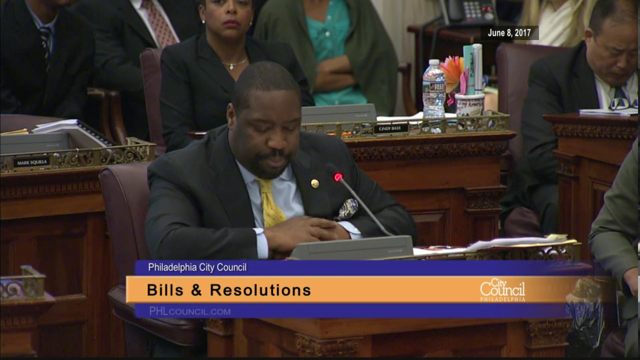 Councilman Johnson on the creation of a Special Committee on Gun ...