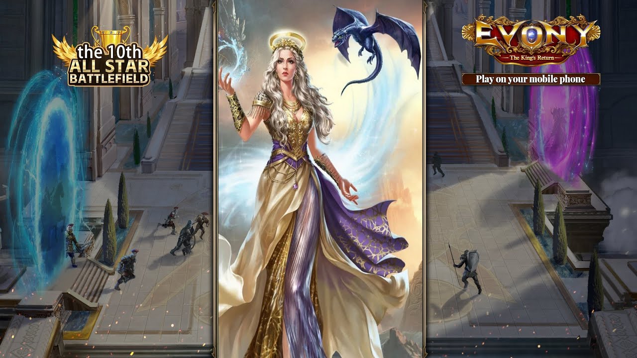 Evony - The King's Return and 10 Battlefield All-Stars. Demi-final. (S ...