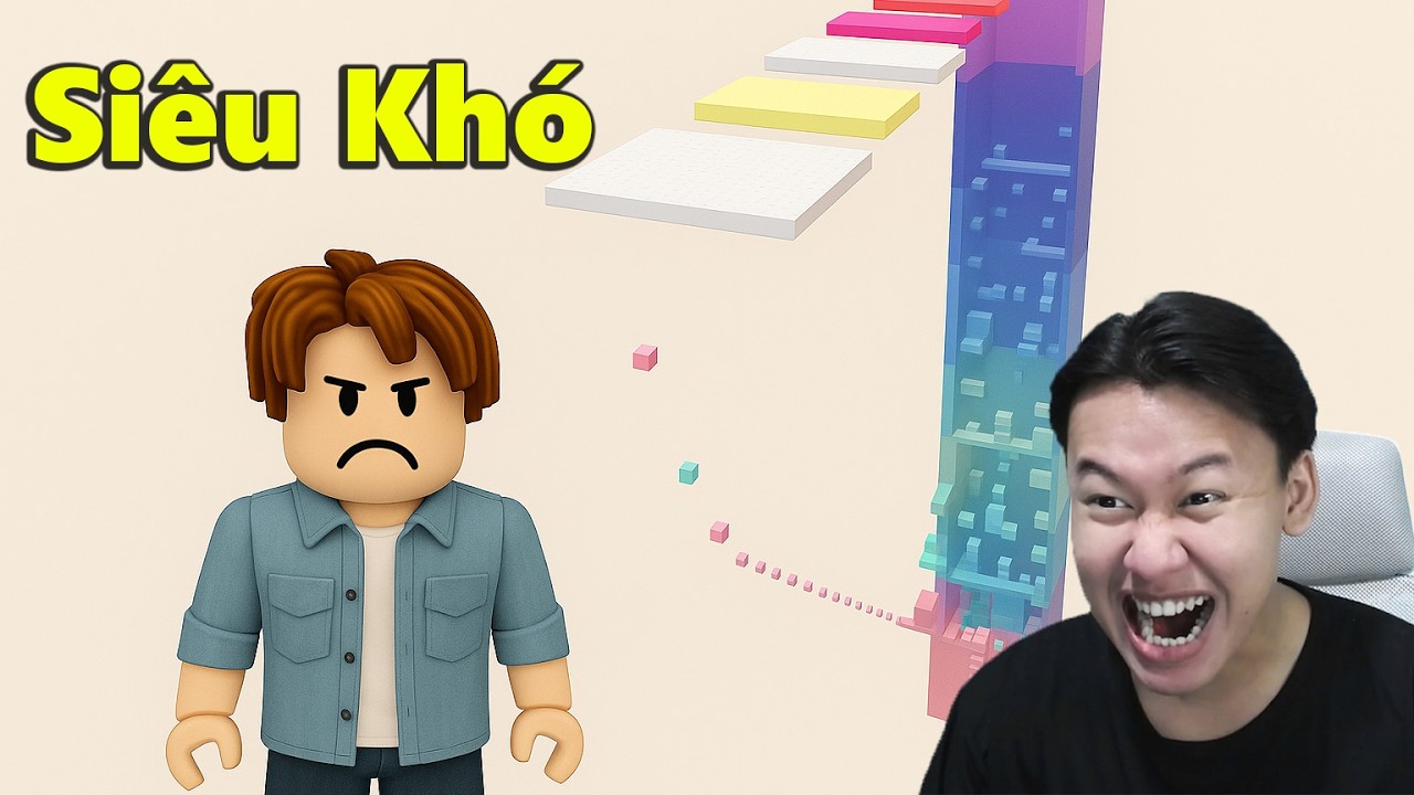 QuocBin Bị Map Slap Tower Siêu Siêu Siêu Khó Hành Khóc Thét... - YouTube