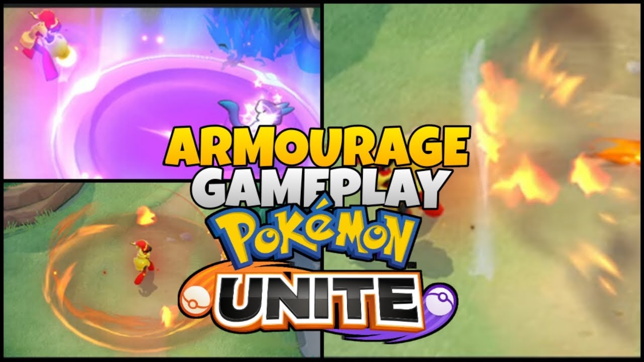 ARMOURAGE GAMEPLAY - POKEMON UNITE - YouTube