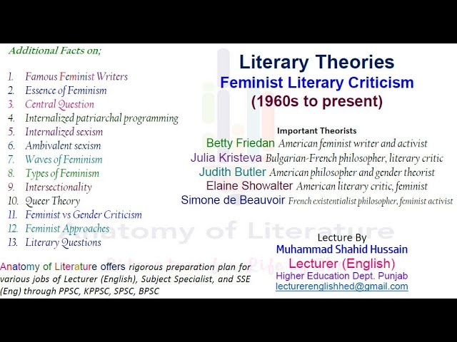 Feminist Literary Criticism