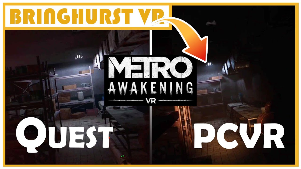 Metro Awakening VR // Meta Quest 3 VS PCVR - YouTube