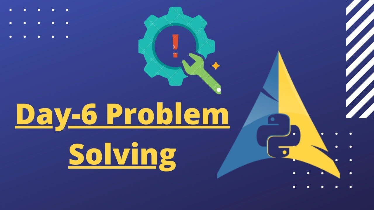 Day 6 Problem Solving String Prefix Youtube