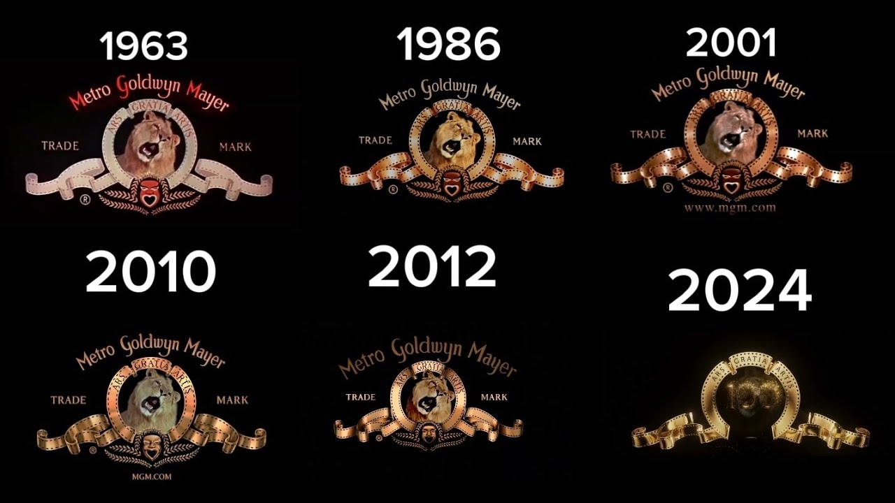 MGM Logos (1963/2024) Comparison - YouTube