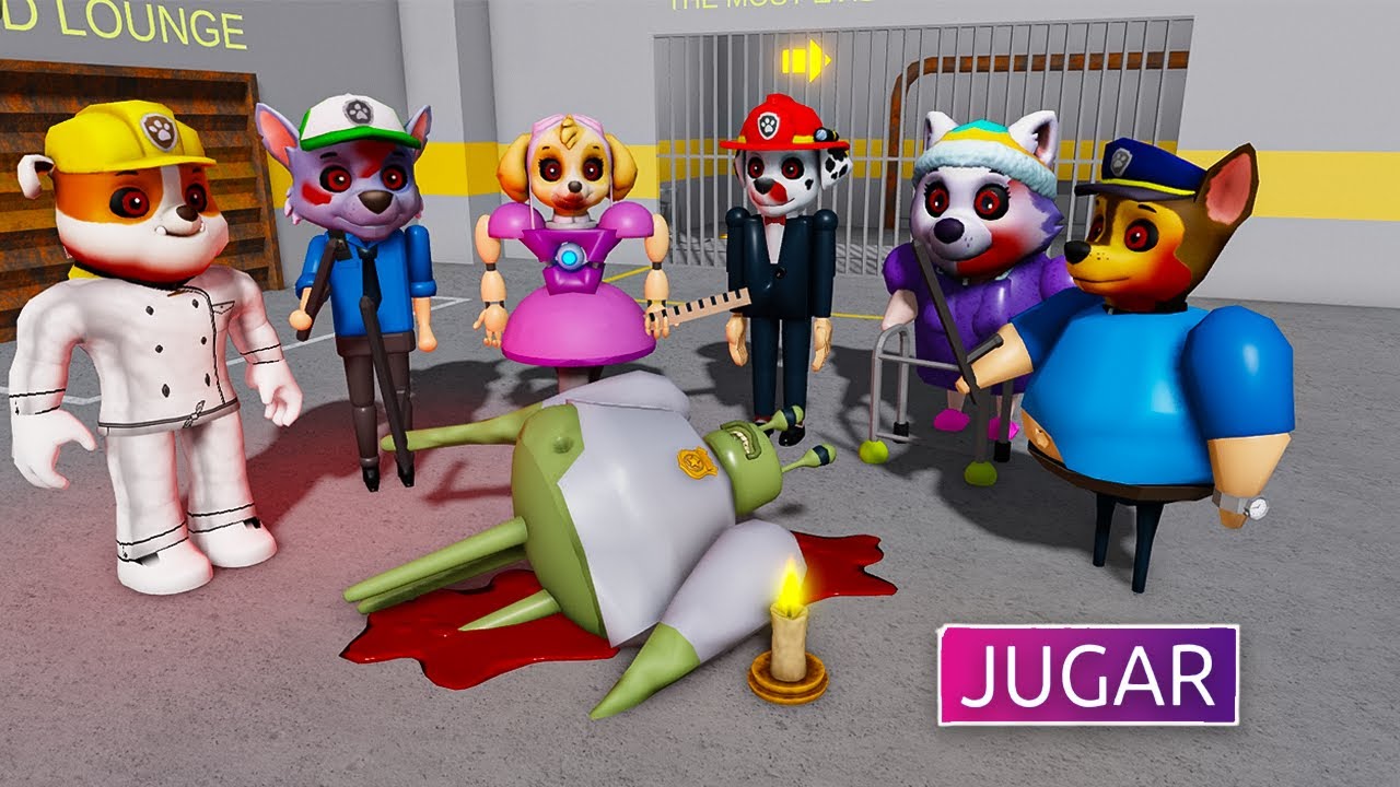 ALIEN BARRY RIP CONTRA TODA LA FAMILIA DE BARRY EXE DE PAW PATROL ...