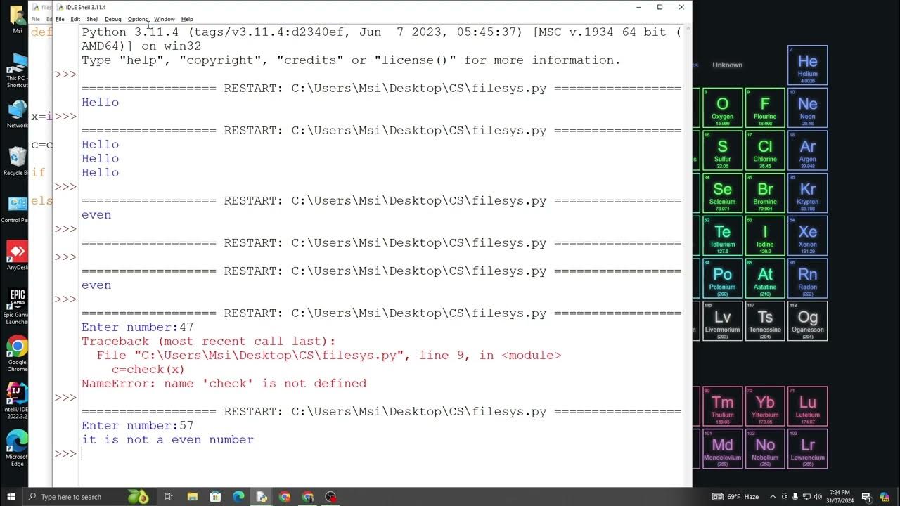 50 Igcse Computer Science Python Tutorial Sub Routine Practice Youtube