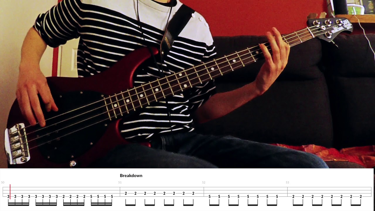 Fall Out Boy - Dance Dance - Bass Cover - YouTube