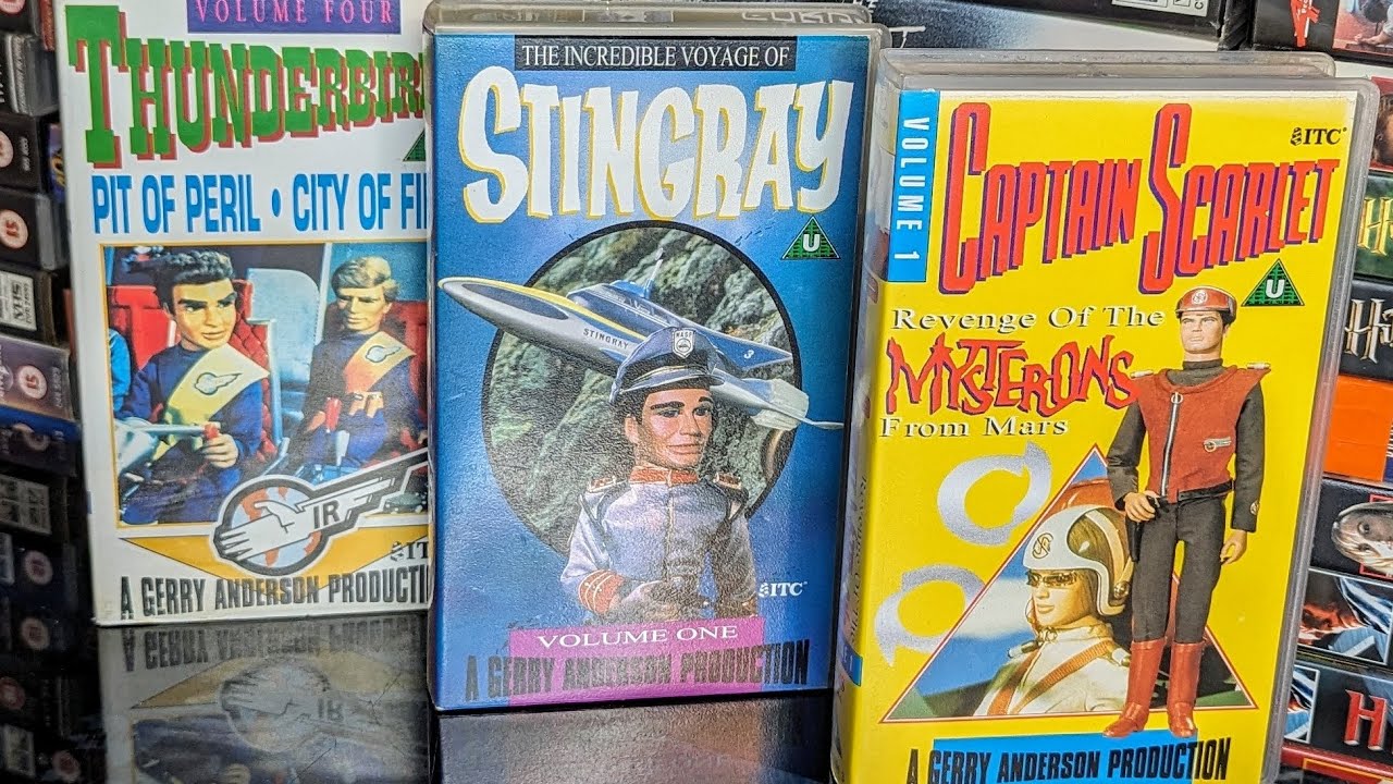 Gerry Anderson TV Shows on VHs Tape 📼 - YouTube