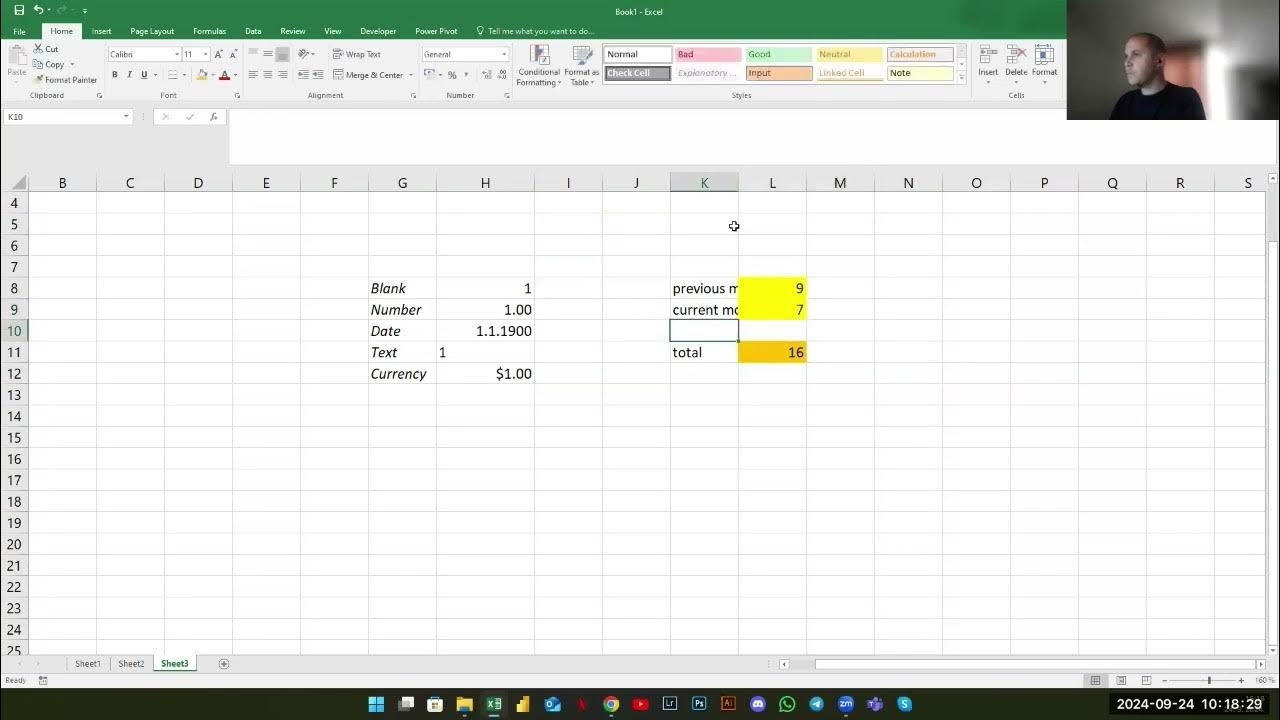 Learning Excel Part II by Petar S - YouTube