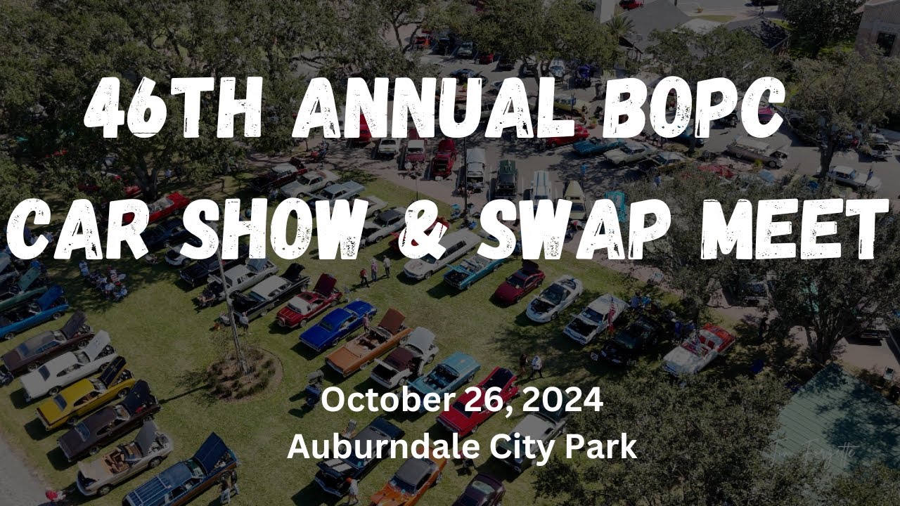 46th Annual BOPC Car Show & Swap Meet - YouTube