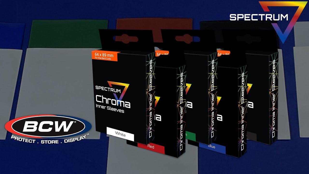 Spectrum Chroma Inner Sleeves - YouTube