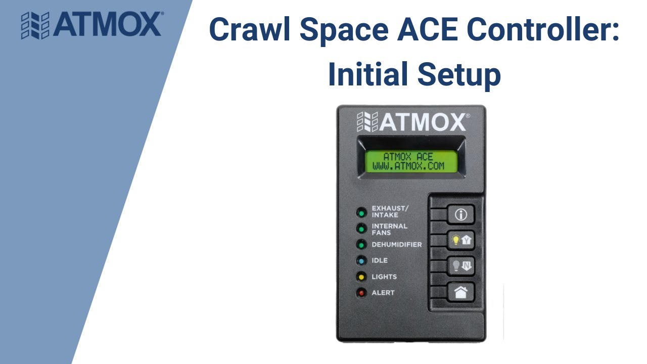 ATMOX ACE Display and Controller - Initial Setup - YouTube